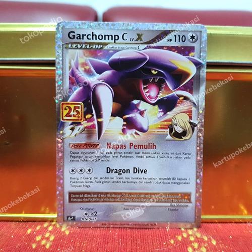 Jual Garchomp C lv.X 25th anniv S8a-P 018/025 kartu pokemon TCG Indonesia - Kota Bekasi ...