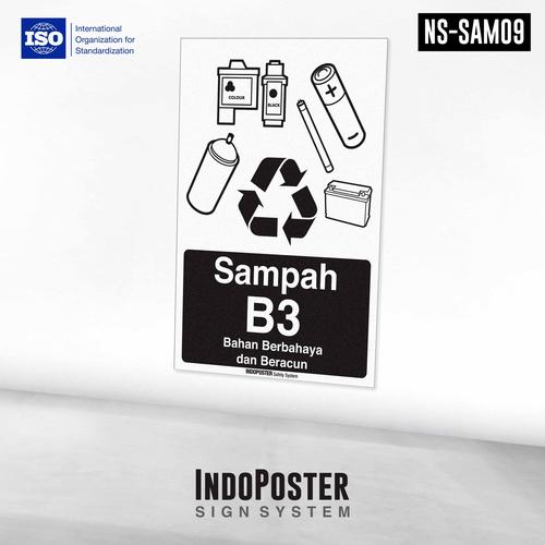 Jual Stiker Safety Sign Rambu K3 ISO Sampah B3 - M - Kab. Bandung ...