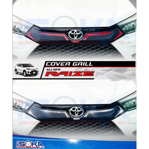 Jual Front Grille Grill Cover Depan Hitam Lis Raize Rocky - Jakarta ...