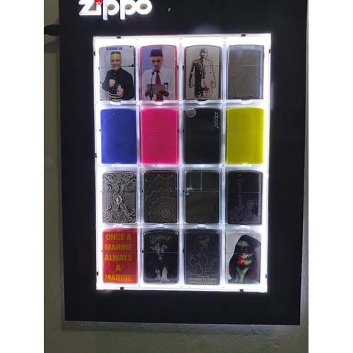 Zippo Collectors Lighter Display Cabinet | Cabinets Matttroy