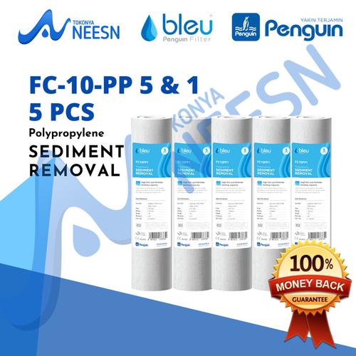 Jual paket 5 pcs Cartridge filter air/saringan air/ refill/isi ulang 10 ...