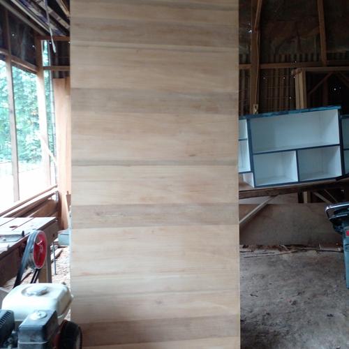 Jual 1 set kusen+daun pintu size 90×230 finishing plitur dof b.kamper ...