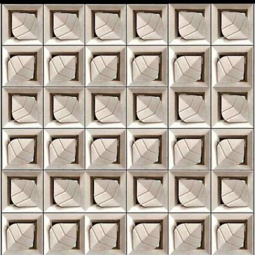 Jual Roster/loster beton minimalis type daun putih lubang angin ...