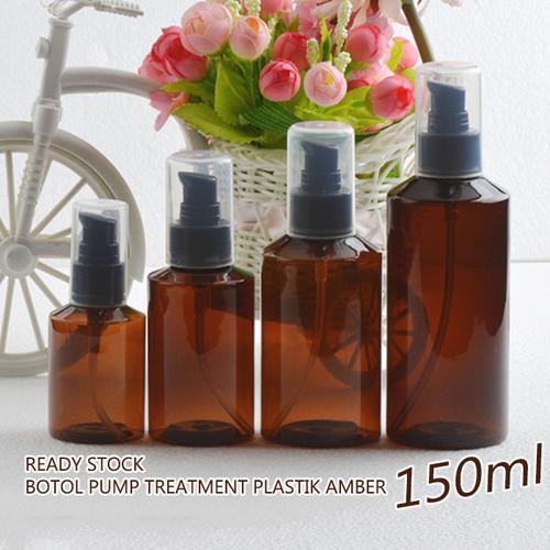 Jual Botol Pumping Kosmetik Serum Botol Pump Treatment 150ml Botol ...