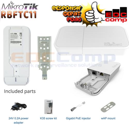 Jual Mikrotik RBFTC11 Fiber to Copper converter|SFP POE Outdoor RBFTC11 ...