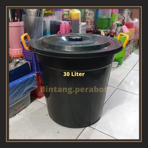 Jual Ember Plastik 30 Liter Tutup / Ember Plastik Murah / Ember 30 ...