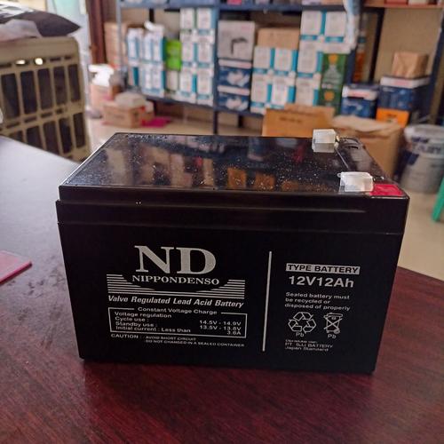 Jual Aki UPS/ Aki VRLA 12V 12AH ND Nippondenso/ Aki Sepeda Listrik ...