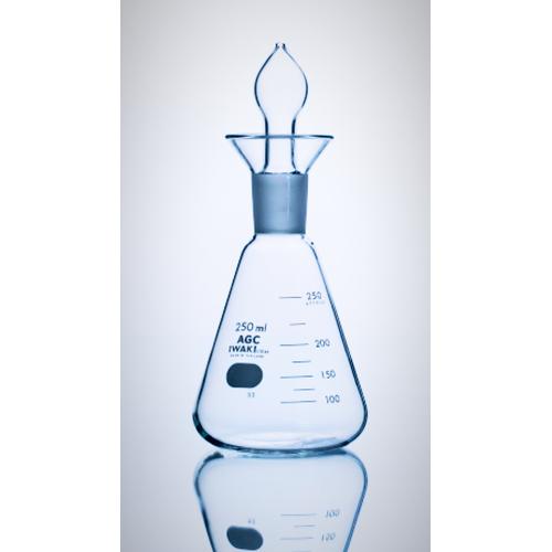 Jual IWAKI Iodine Flask with Glass Stopper 100ml, 250ml, 500ml - 100 ml ...