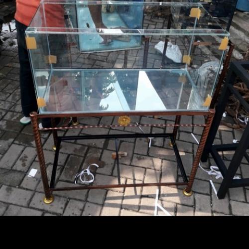 Jual AQUARIUM UKURAN 70X40X40 DAN RAK BESI NYA - Jakarta Selatan ...
