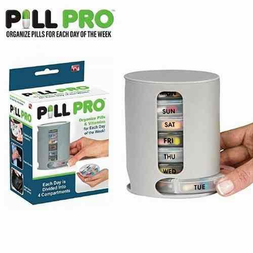 Jual PILL PRO Organizer pil dan vitamin / kotak obat harian / pill box ...