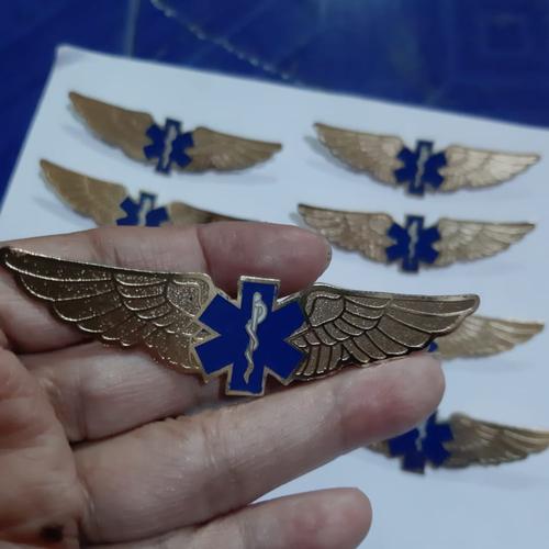 Promo pin wings kuningan custom / pin wings lencana / pin kantor ...