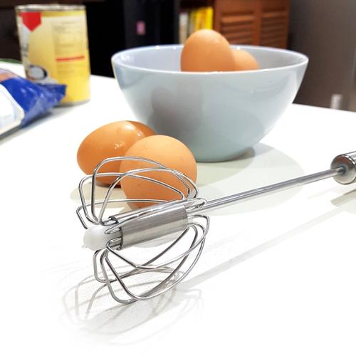 Jual CookVille Semi Automatic Whisk Pengocok Adonan Telur Hand Mixer ...