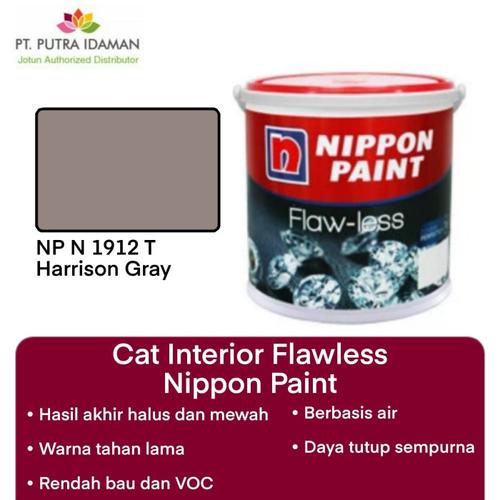 Jual CAT NIPPON PAINT FLAWLESS 20 LITER - HARRISON GRAY NP N 1912T ...
