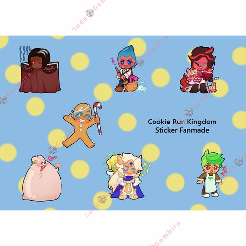 Jual Sticker Sheet A6 Cookie Run Fan Made - Red - Jakarta Barat - Soda ...