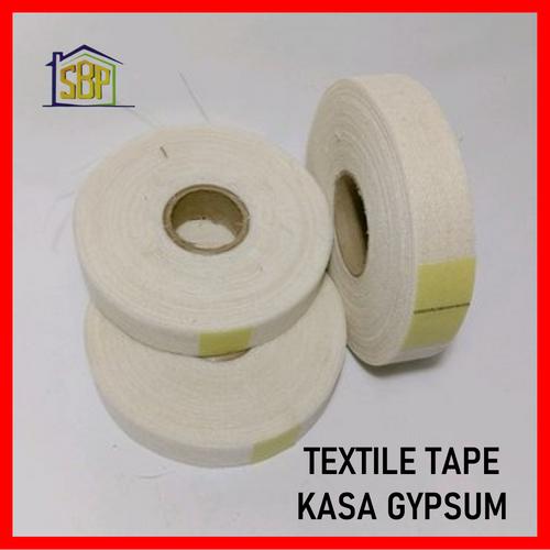 Jual Textile Tape Kasa Kain Gypsum Gipsum Join Joint Tape PLafon ...