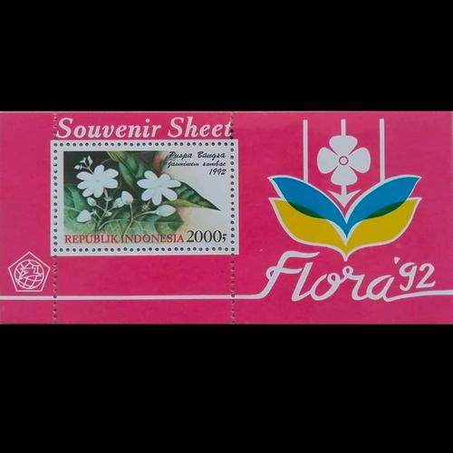 Jual Prangko Indonesia SS Souvenir Sheet Bunga 1991 Mint - Jakarta ...