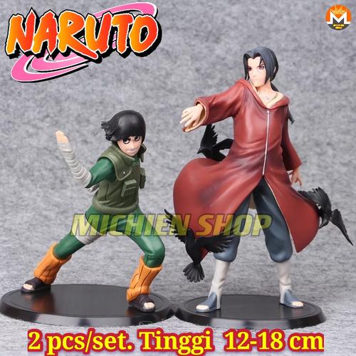 Jual UCHIHA ITACHI ROCK LEE SET 2PCS NARUTO ACTION FIGURE - Jakarta ...