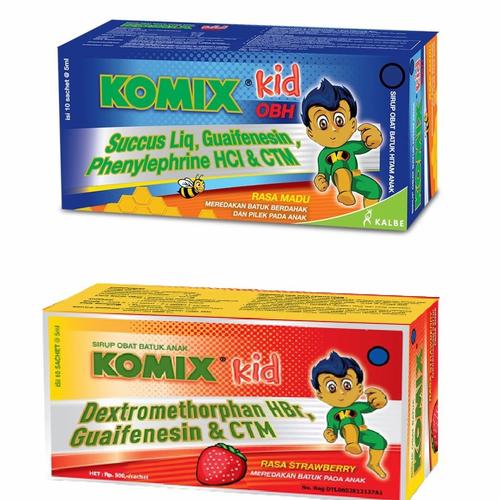 Jual Komix Kid Obh Box 10 Sachet @5ml Obat batuk anak - Madu - Kota ...