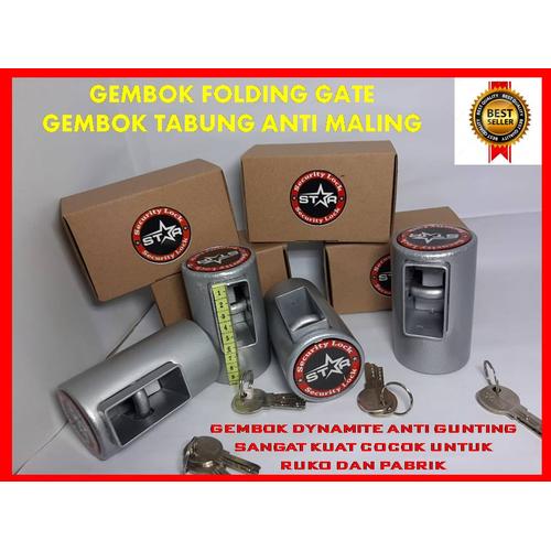 Jual Gembok Folding Gate Terbaik Untuk Ruko Rolling Door Garasi Anti ...