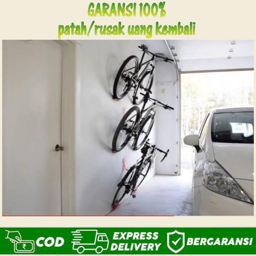 Jual Pedal Hanger Bike Hanger Gantungan Sepeda Dinding - Putih ...