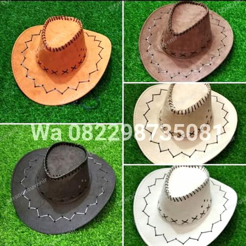 Jual topi cowboy dewasa & anak-topi koboi-topi koboy-topi promosi-topi ...
