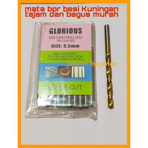 Jual MATA BOR BESI GLORIOUS KUNING 5.5MM - MATA BOR BESI KUNING 5.5MM ...