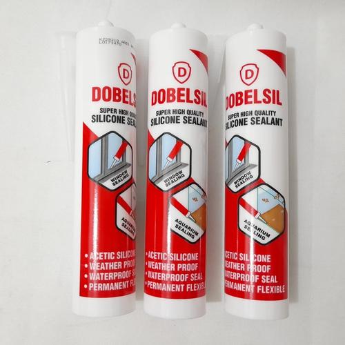 Jual Lem Sealant Tabung Kaca Aquarium Silicone Dobel Silen Botol ...