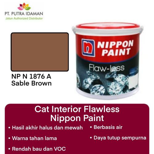 Jual CAT NIPPON PAINT FLAWLESS 2,5 LITER - SABLE BROWN NP N 1876A - Jakarta Utara - PUTRA IDAMAN ...