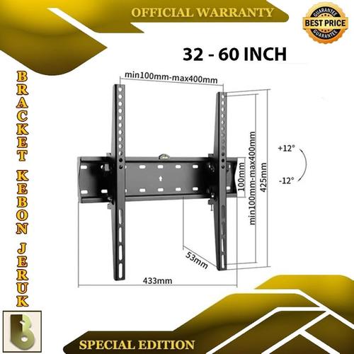 Jual Bracket tv NB-C2T / Brecket tv tilt nbc2t / 32-55 inch / North ...