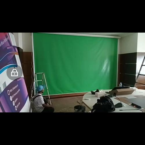 Jual layar green screen motorized 70inci 178cm x 178cm - Jakarta Pusat ...