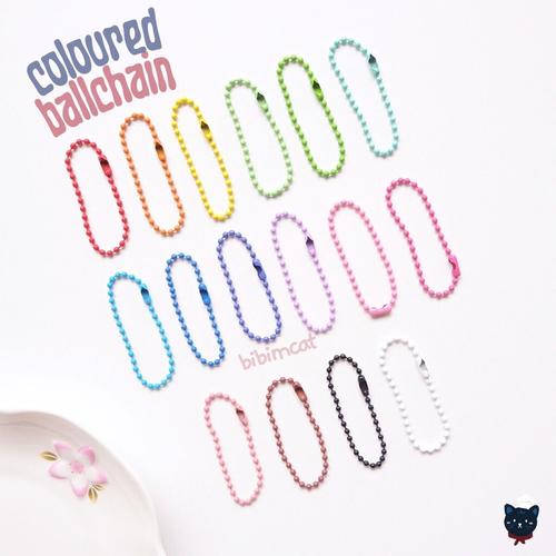 Jual Rantai Biji Lada Merica Warna [10 PCS] / Keychain DIY Gantungan ...