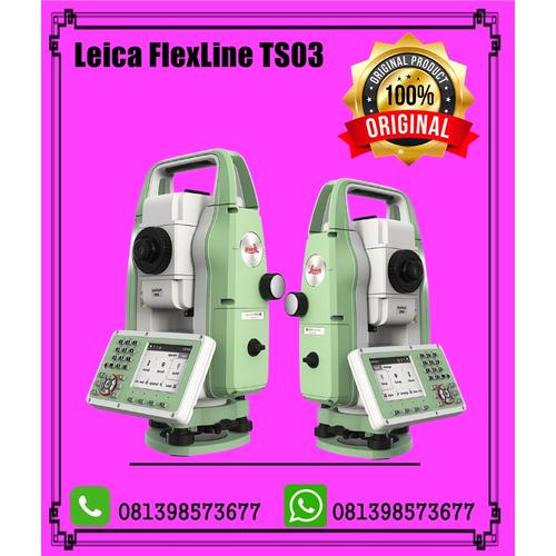 Jual Total Station Leica FlexLine TS03 - Kota Tangerang - Geologis Survey | Tokopedia