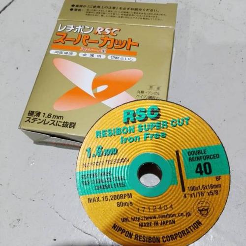 Jual BATU POTONG GERINDA RSC NIPPON RESIBON SUPER CUT 4 Jual BATU POTONG GERINDA RSC NIPPON RESIBON SUPER CUT 4