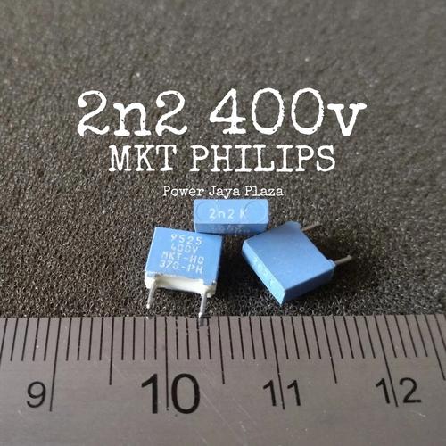 Jual Kapasitor 2n2 400v MKT Original Philips High Quality Capacitor ...