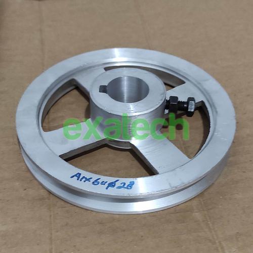 Jual Pulley puli pully A1 - 6 inch as 28 mm pully alumunium - Jakarta ...