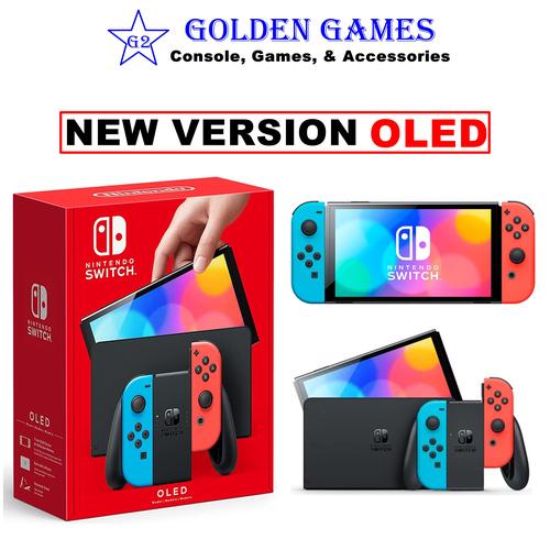 Jual Console Nintendo Switch OLED - Neon Blue Red - Asia Singapore ...