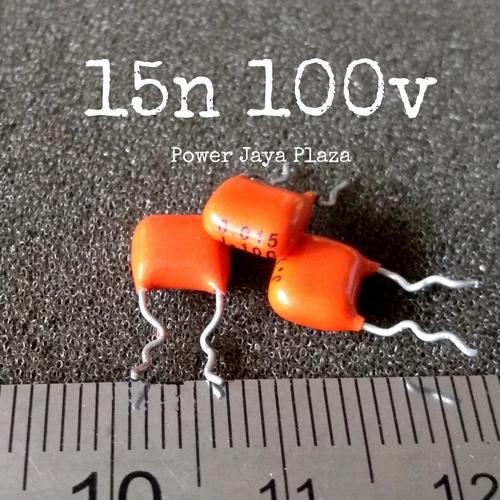 Jual Kapasitor 15n 0,015uF 15nF 100v milar Film Capacitor - Kota ...