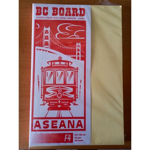 Jual Kertas BC (Brief Card) / Kertas Manila Warna Kuning/ Ukuran Folio ...