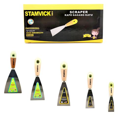 Jual Kape Gagang Kayu STAMVICK Scraper 2 3 4 Inch - 2,5 inch - Jakarta ...
