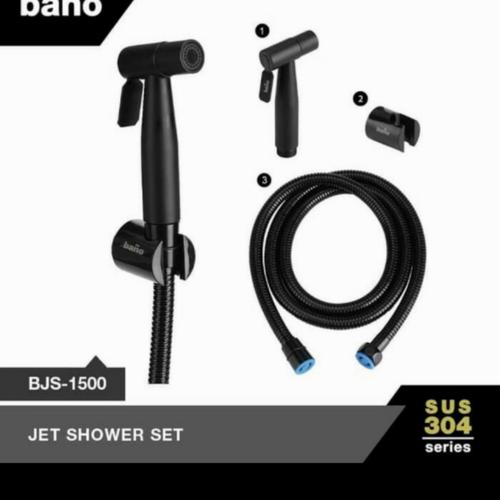 Jual jet shower bano stainles hitam/jet shower toilet - Jakarta Selatan ...