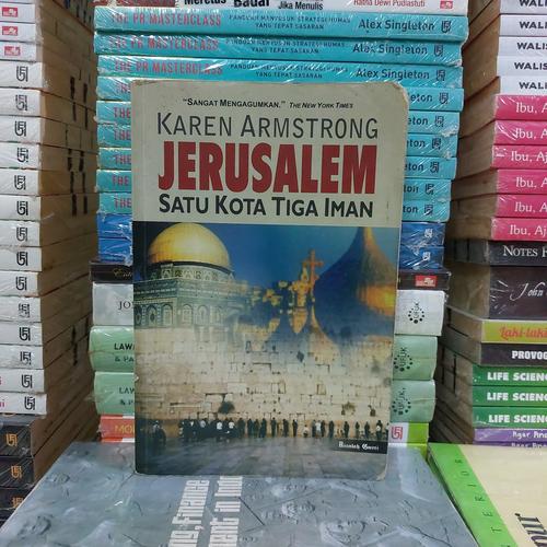 Jual BUKU ORIGINAL JERUSALEM SATU KOTA TIGA IMAN KAREN A BEKAS BACA ...
