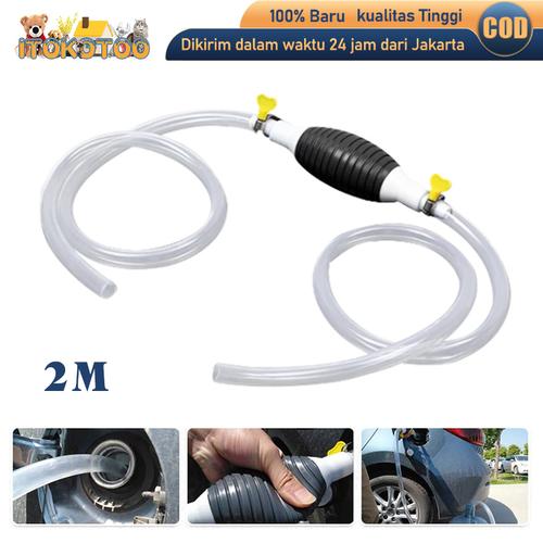 Jual Pompa Tangan Manual Hand Siphon Pemindah Air Minyak Bensin Mobil ...
