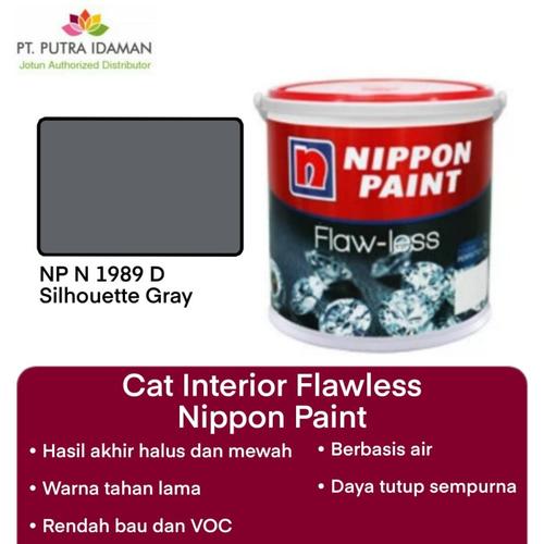 Jual CAT NIPPON PAINT FLAWLESS 20 LITER - SILHOUETTE GRAY NP N 1989D ...
