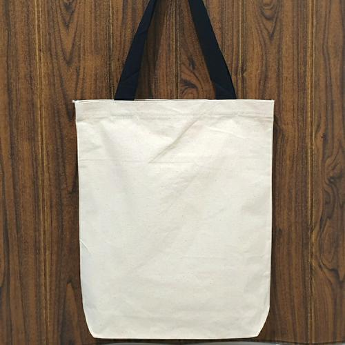 Jual TOKIO Tote Bag Kanvas Natural Catton Tas Polos Tali Hitam Katun ...