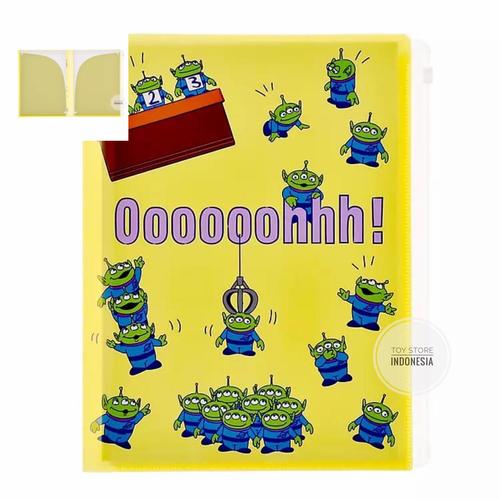 Jual ORIGINAL DISNEY ALIEN TOY STORY FOLDER L LIPAT FILE HOLDER ZIP ...