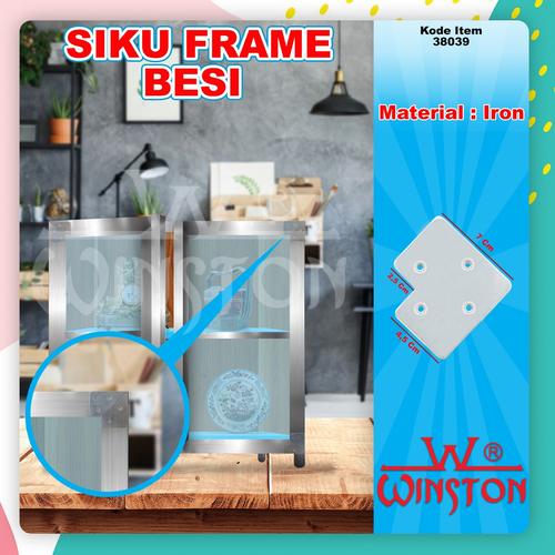 Jual SIKU FRAME SIKU CONNECTOR ALUMINIUM FRAME - Jakarta Barat ...