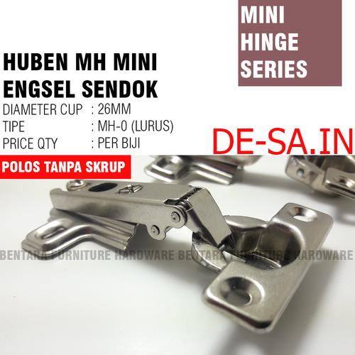 Jual HUBEN MH - 26MM ENGSEL SENDOK MINI MH-0 8 16 LURUS SEMI FULL ...