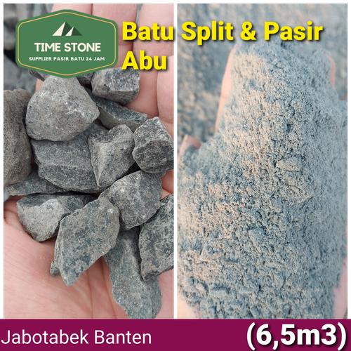Jual Batu Split Cor 1/2 Bak & Abu Batu 1/2 Bak 1 Dump Truk Isi 2 Produk ...