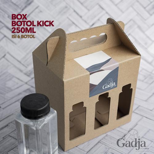 Jual Box Kemasan Minuman Botol KICK 250ml - Jinjing - ISI 6 BOTOL ...