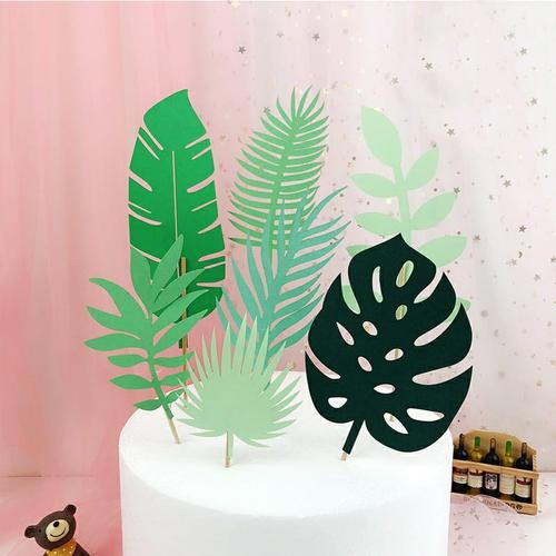 Jual POHON DAUN Karton Topper Cake Birthday / Hiasan Kue Ultah Animal ...
